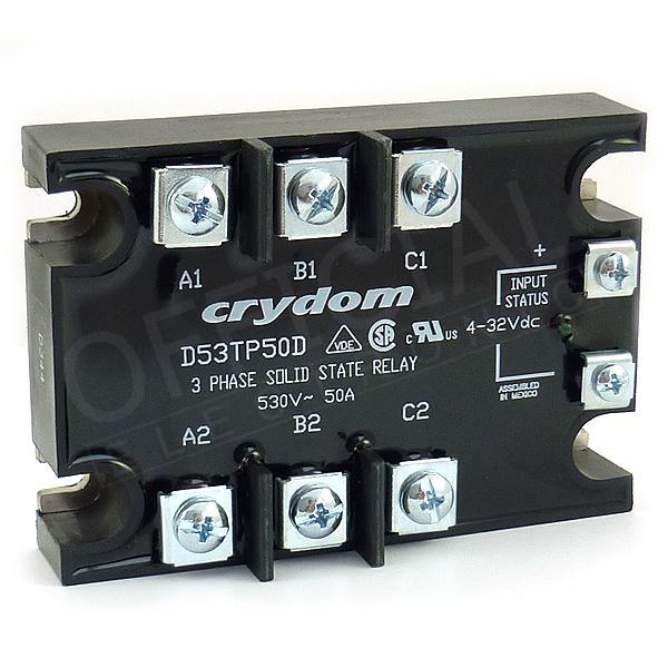 Polovodičové relé Crydom D53TP50D | Official Electronic, s.r.o.