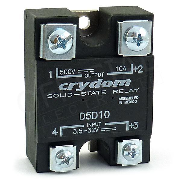 Polovodičové relé Crydom D5D10 | Official Electronic, s.r.o.