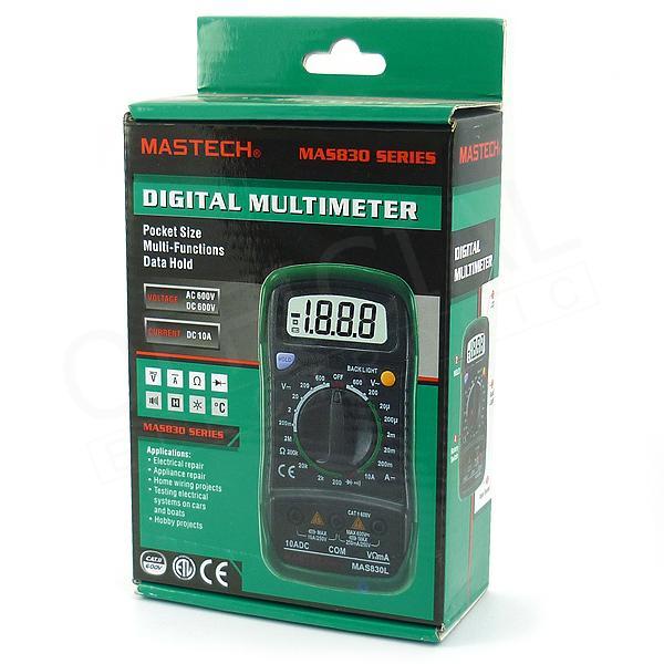 Multimetr MAS830 MASTECH | Official Electronic, s.r.o.