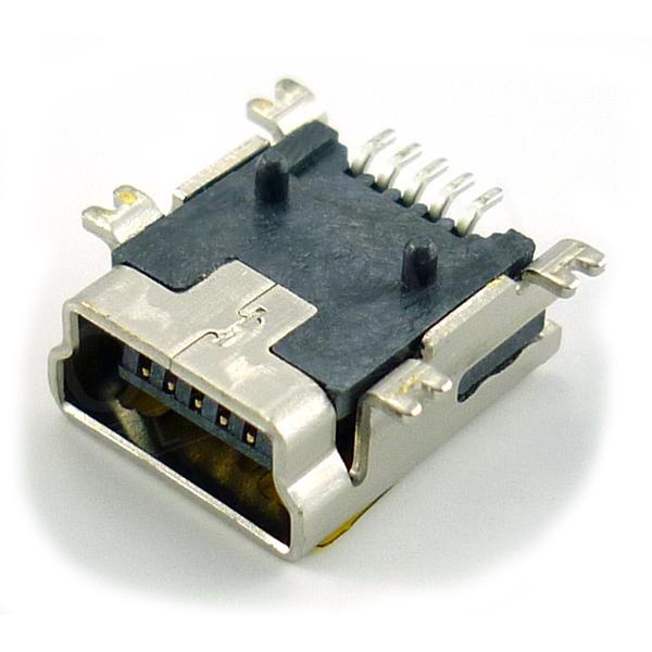 Konektor USB B F SMD 5pol | Official Electronic, s.r.o.